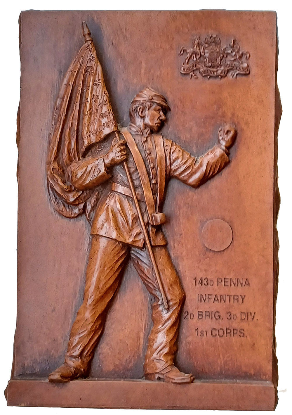 143RD PENNSYLVANIA INFANTRY MONUMENT AT GETTYSBURG BY GARY CASTEEL ...