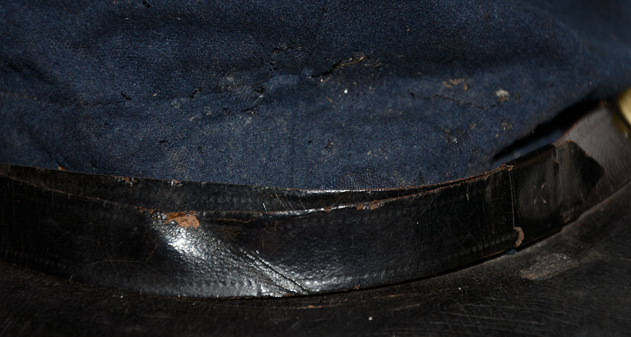US CIVIL WAR FEDERAL ISSUE FORAGE CAP WITH MAKER’S LABEL — Horse Soldier