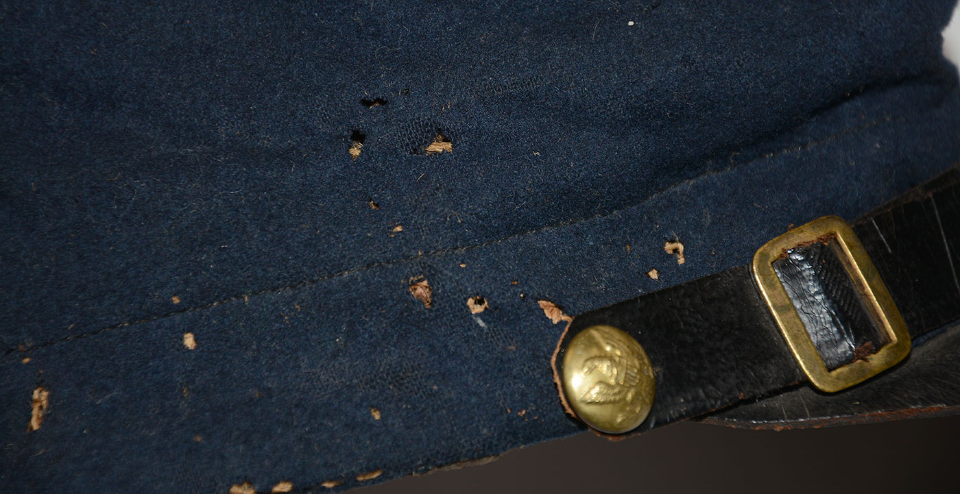 US CIVIL WAR FEDERAL ISSUE FORAGE CAP WITH MAKER’S LABEL — Horse Soldier