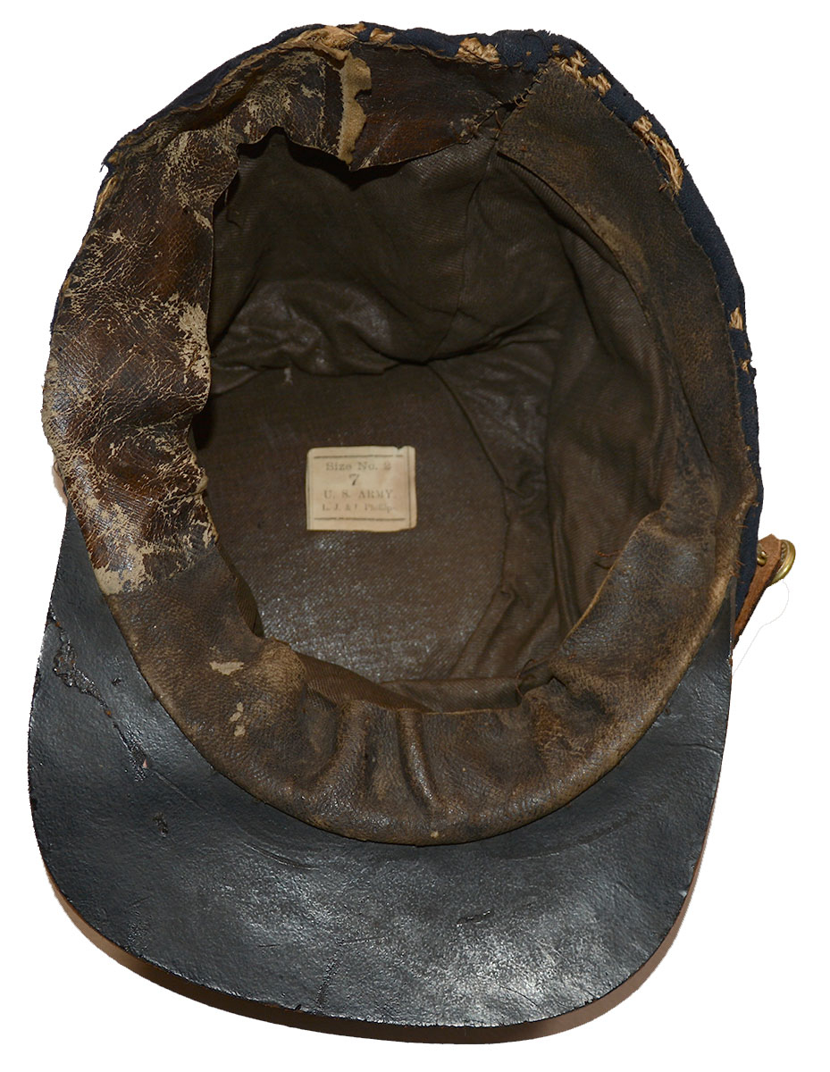 US CIVIL WAR FEDERAL ISSUE FORAGE CAP WITH MAKER’S LABEL — Horse Soldier