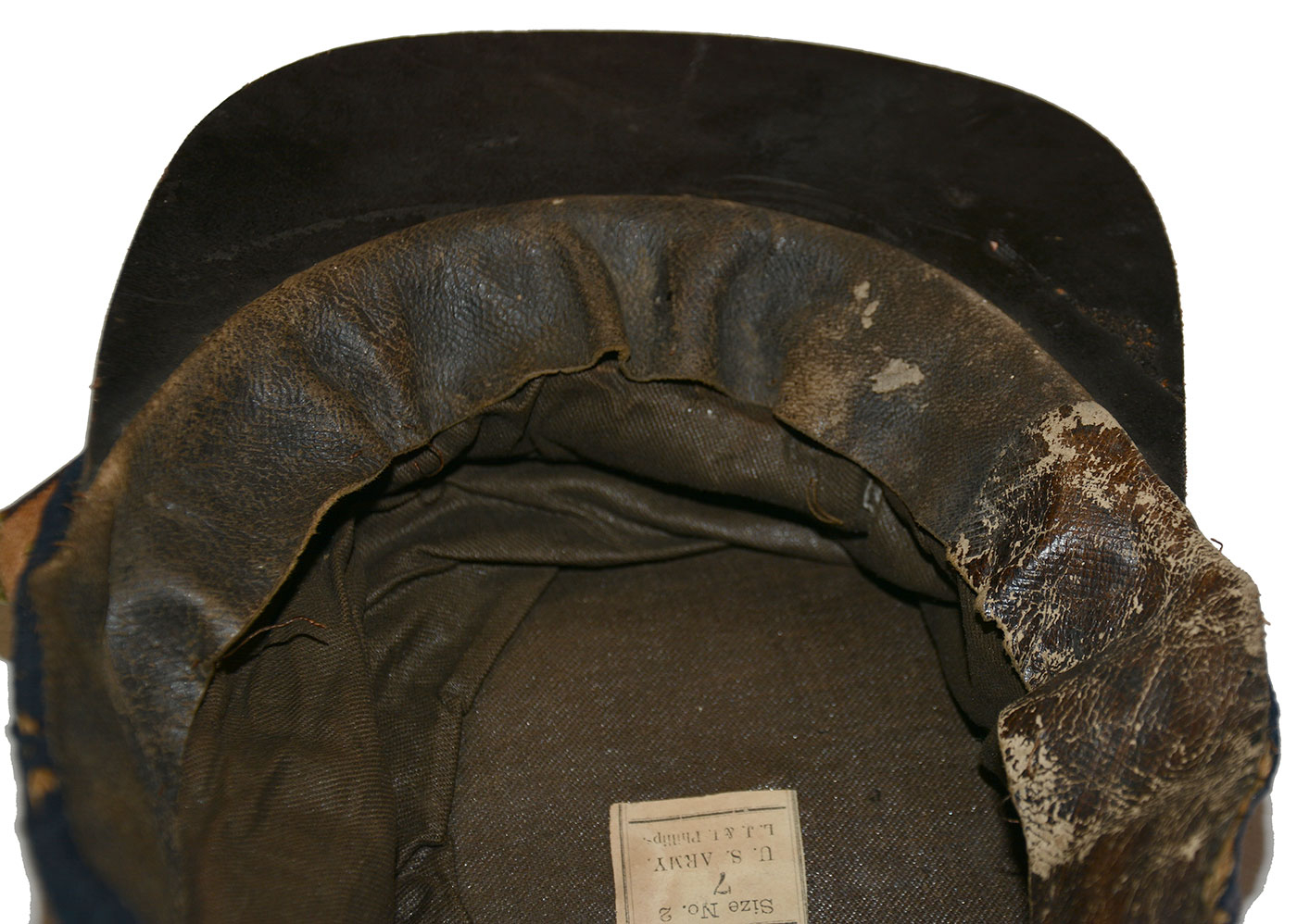US CIVIL WAR FEDERAL ISSUE FORAGE CAP WITH MAKER’S LABEL — Horse Soldier