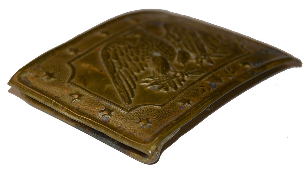 U.S. MILITIA PANEL PLATE ca.1850-1865 — Horse Soldier