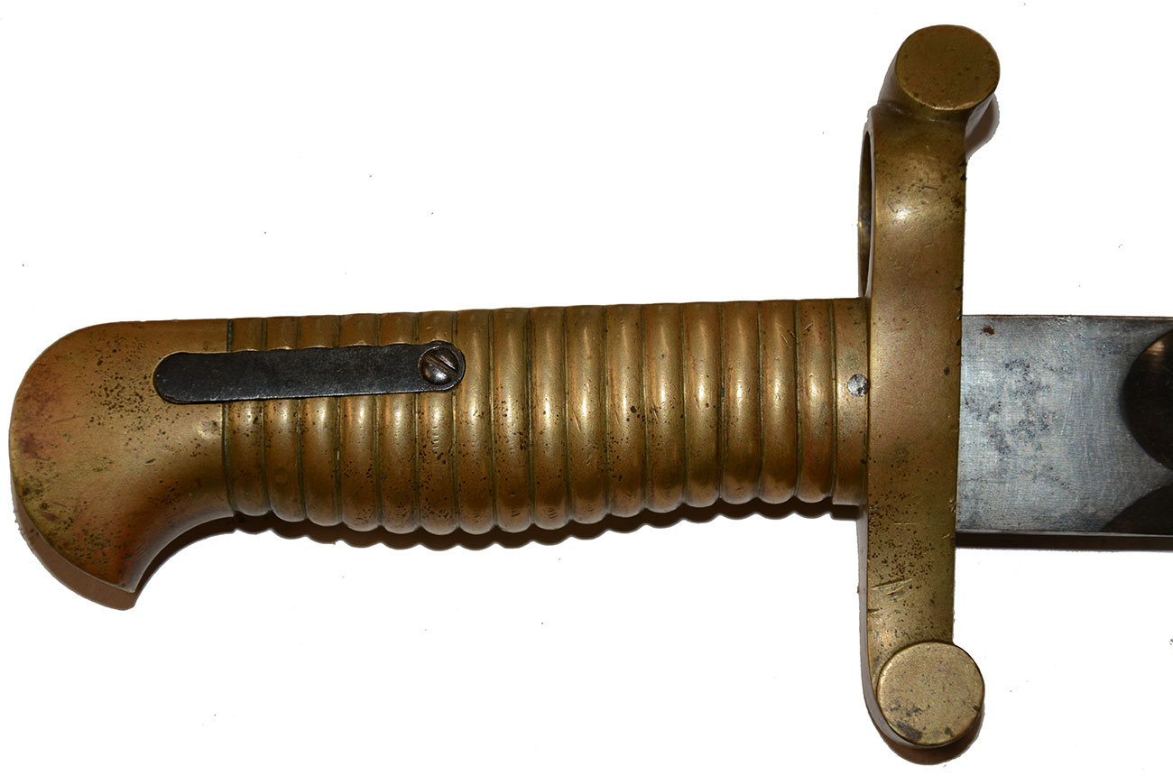U.S. MODEL 1855 RIFLE SWORD BAYONET 1857 TO MID-1860 — Horse Soldier
