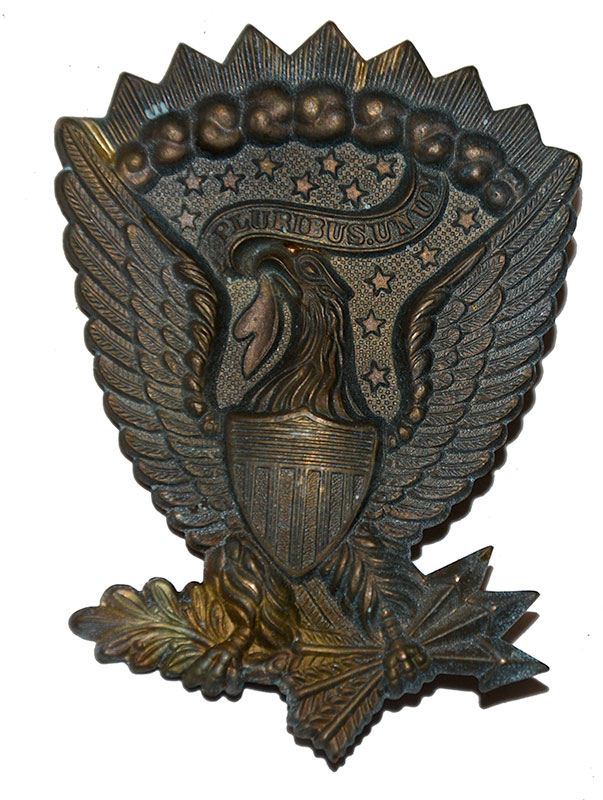 NON-DUG HARDEE HAT EAGLE INSIGNIA — Horse Soldier