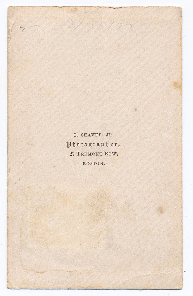 PROFILE BUST VIEW OF COLONEL CHARLES SAWYER RUSSELL — Horse Soldier