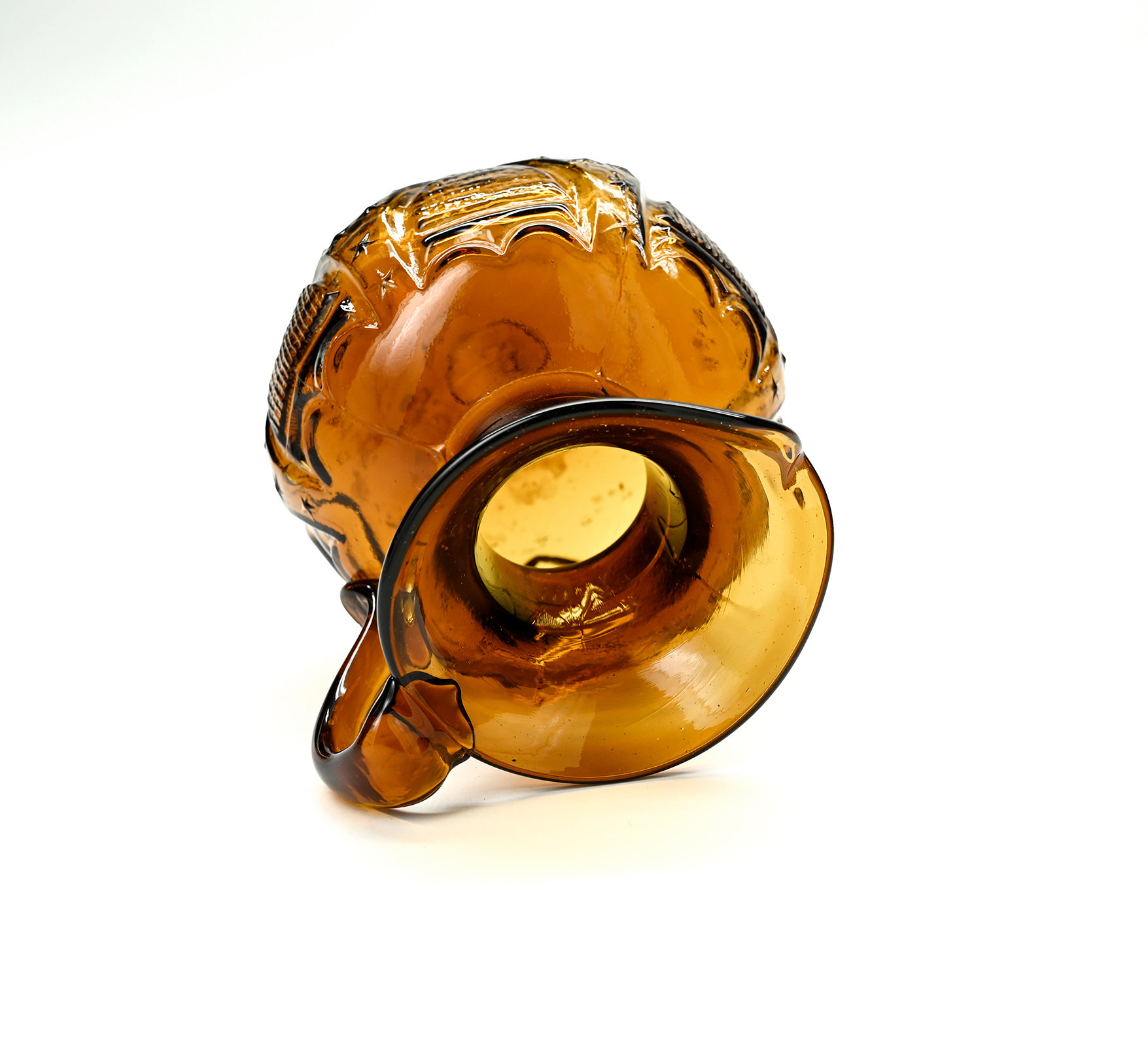 VINTAGE C1940-1970 CLEVENGER BROS. PATRIOTIC PITCHER — Horse Soldier