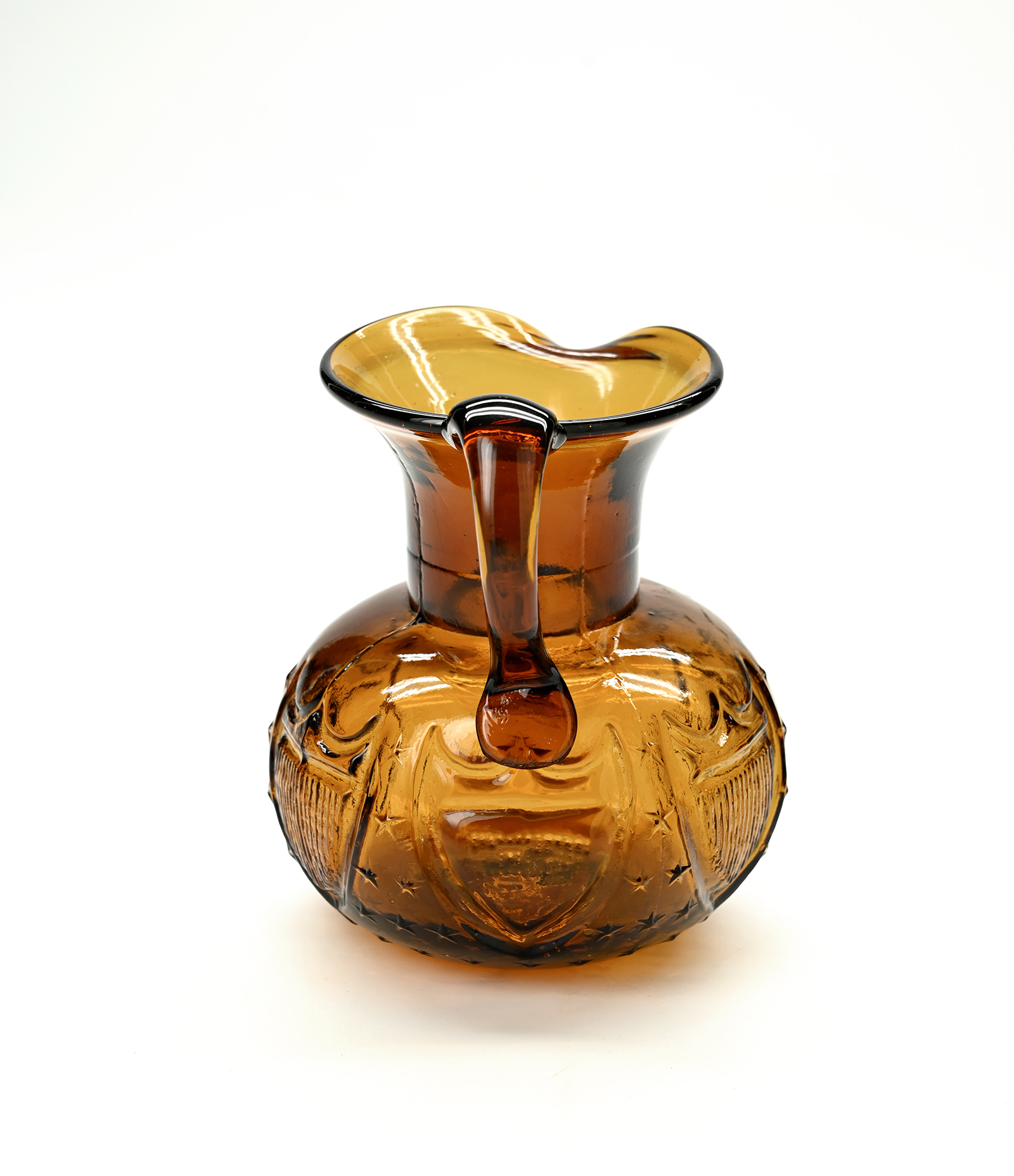 VINTAGE C1940-1970 CLEVENGER BROS. PATRIOTIC PITCHER — Horse Soldier