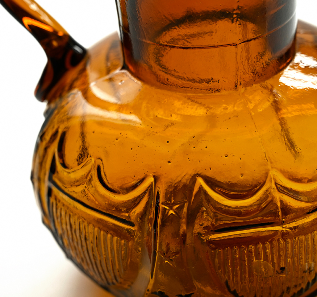 VINTAGE C1940-1970 CLEVENGER BROS. PATRIOTIC PITCHER — Horse Soldier