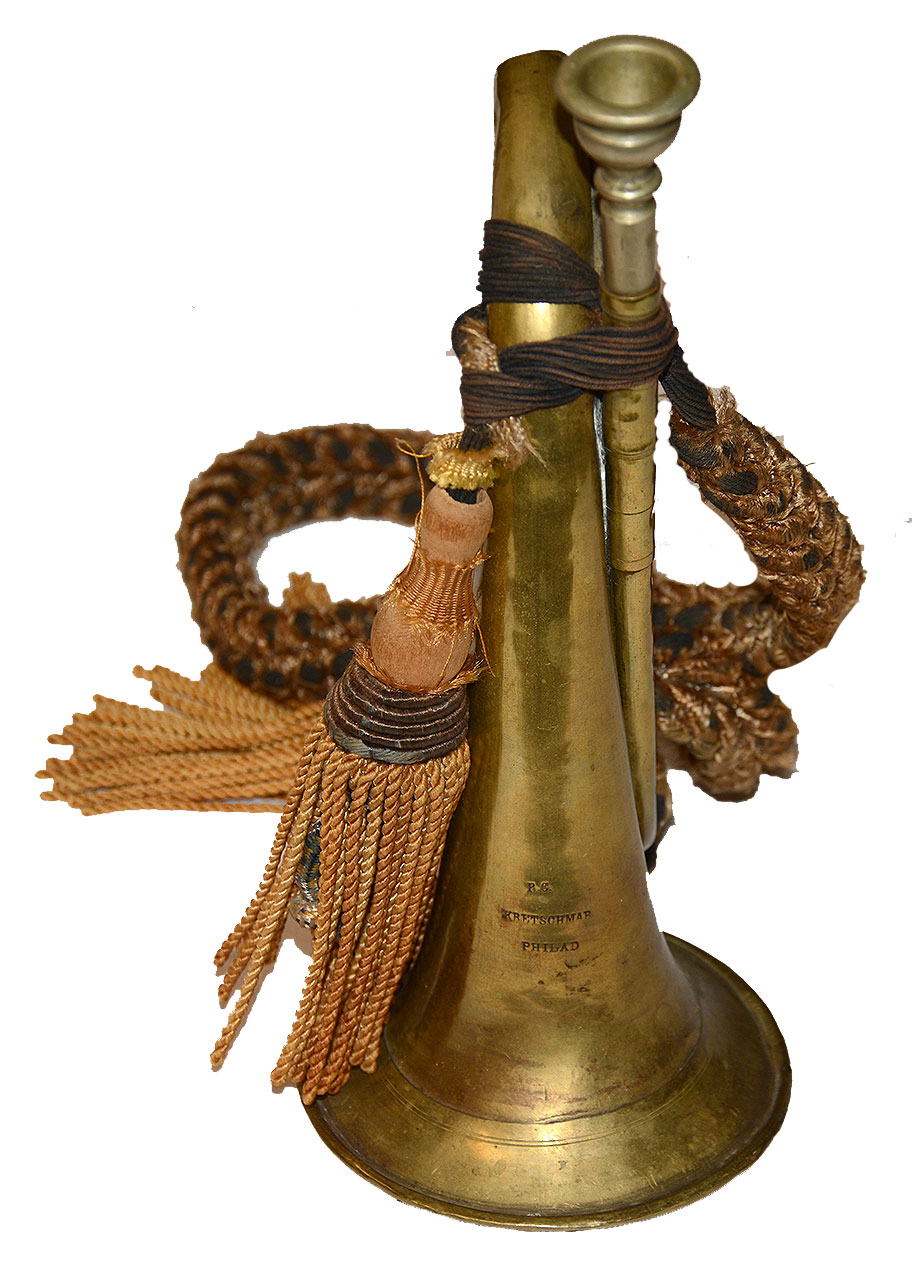 US PROTOTYPE/ PRE-1892 BUGLE — Horse Soldier