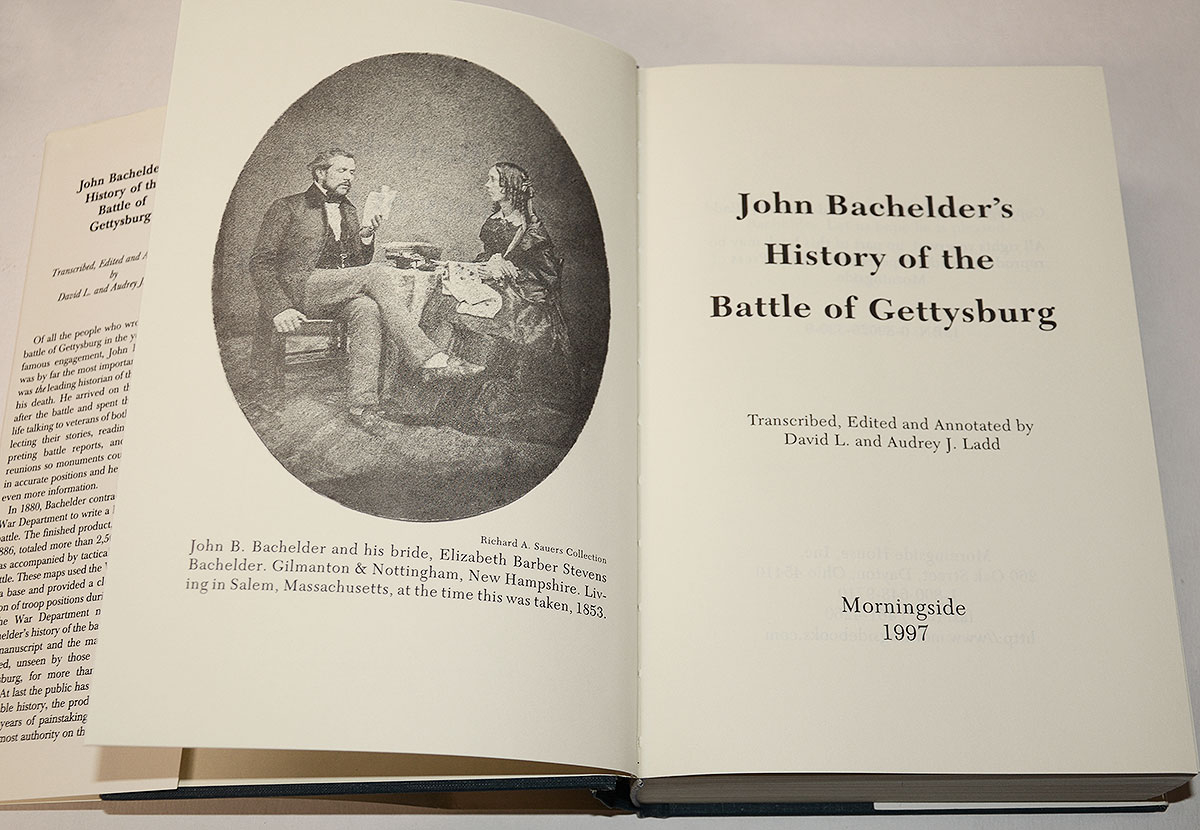 JOHN BACHELDER’S HISTORY OF THE BATTLE OF GETTYSBURG — Horse Soldier