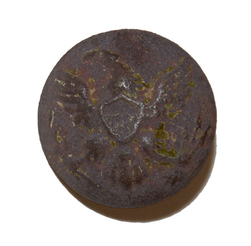 US GENERAL SERVICE EAGLE COAT BUTTON RECOVERED AT 3RD CORPS HOSPITAL ...