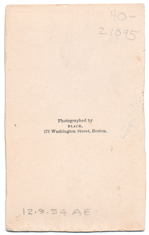 CDV PHOTO OF CHARLES DEVENS, 15TH MASS. VOLS. — Horse Soldier