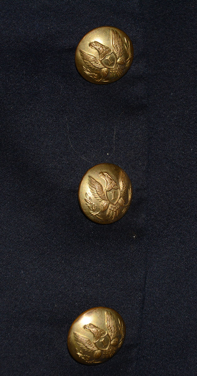MINTY IDENTIFIED CIVIL WAR REGULATION UNION INFANTRY CAPTAIN’S FROCK ...