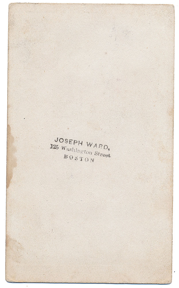 CDV CARICATURE OF MAJOR GENERAL BENJAMIN BUTLER — Horse Soldier