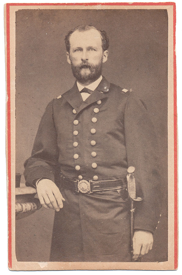 CDV OF NAVAL OFFICER GEORGE GIET — Horse Soldier