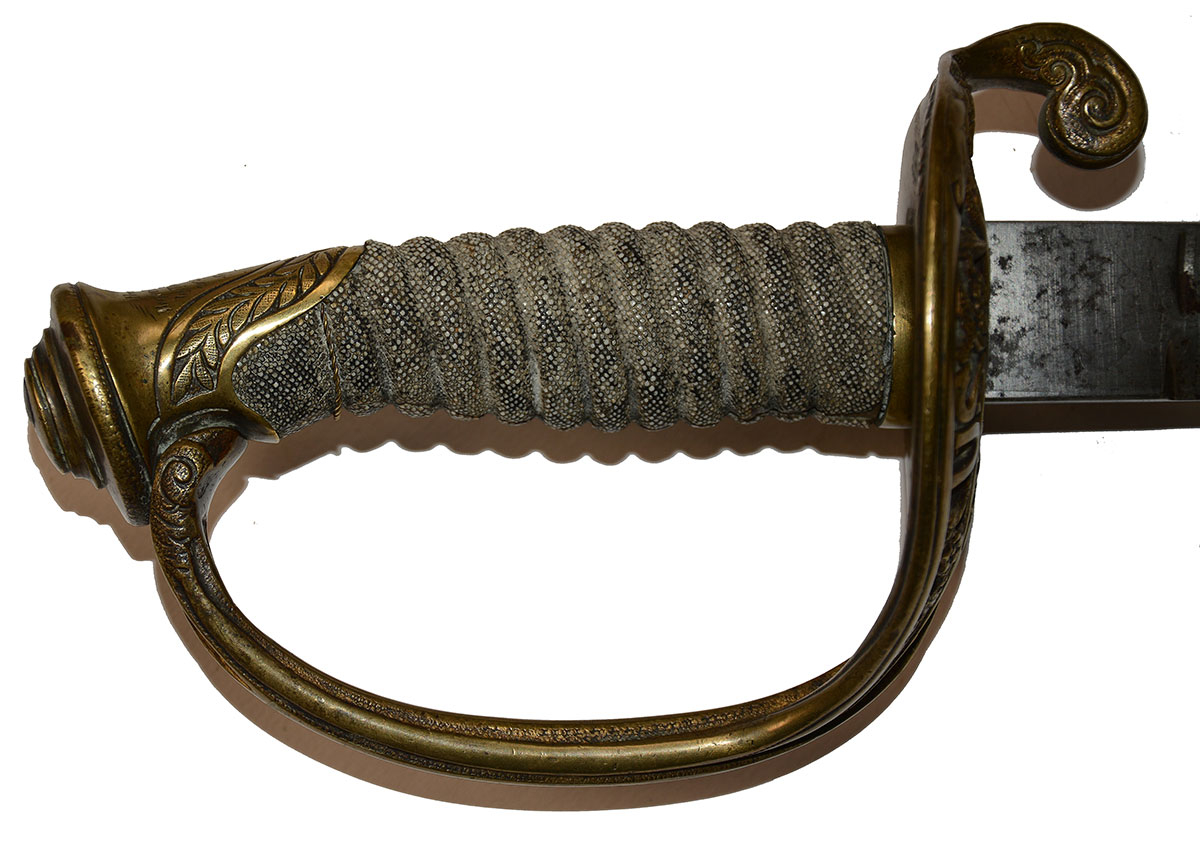 PRESENTATION SCHUYLER, HARTLEY AND GRAHAM US M1850 STAFF AND FIELD ...