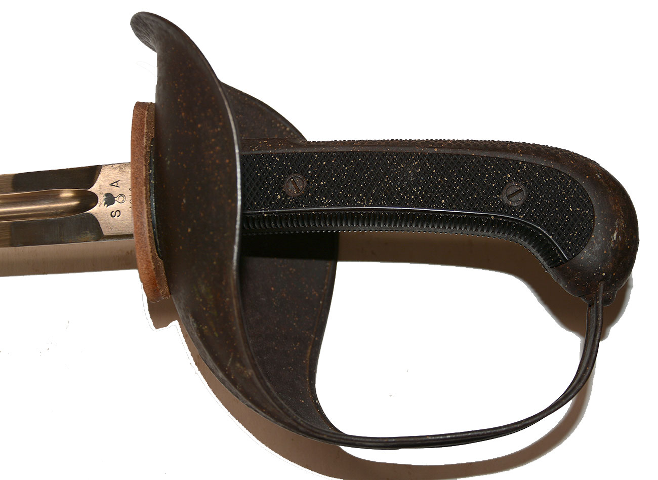 1914 DATED M1913 PATTON US CAVALRY SABER WITH TENT-PEG SCABBARD — Horse ...