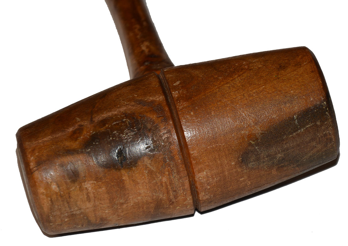 WOODEN MALLET MADE FROM A BULLET IN WOOD FROM DEVIL’S DEN – LEE’S ...