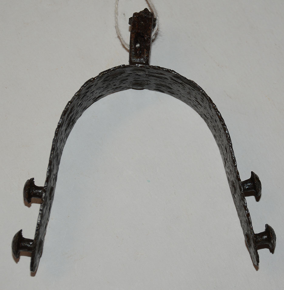 CONFEDERATE TEXAS CAVALRY IRON SPUR — Horse Soldier