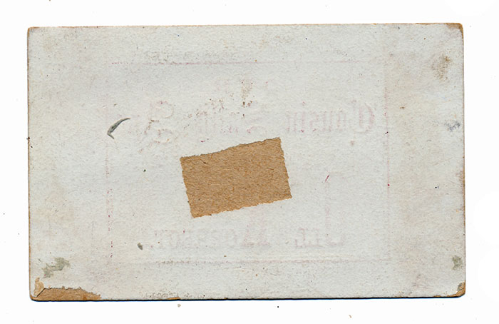RARE WARTIME CONFEDERATE SYMPATHIZER, COPPERHEAD OR SECRET SOCIETY CARD ...