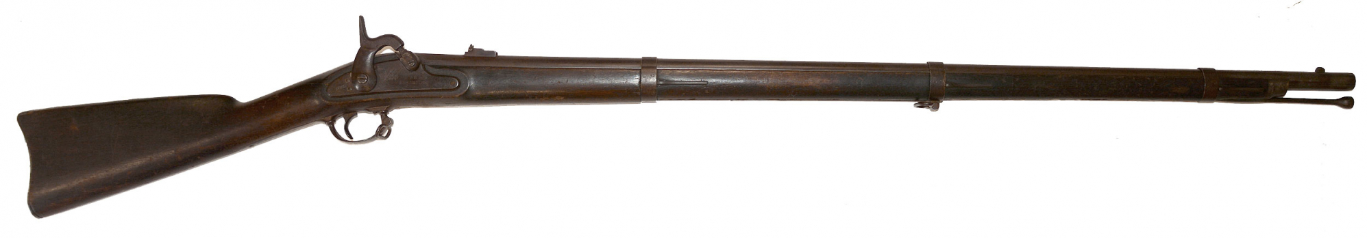 CONFEDERATE ORDNANCE “CAPTURED AND COLLECTED” 1862 DATED US MODEL 1861 ...