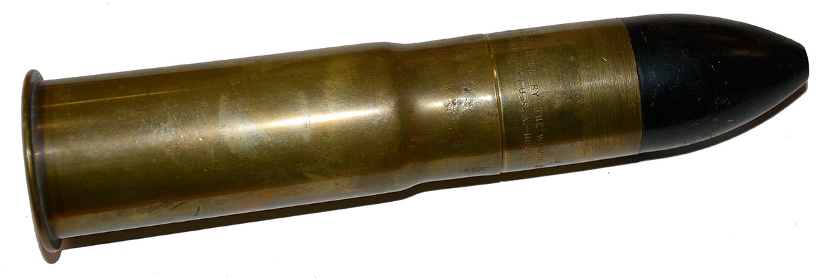 PRE-WWI DEACTIVATED 75MM WINCHESTER SHELL — Horse Soldier