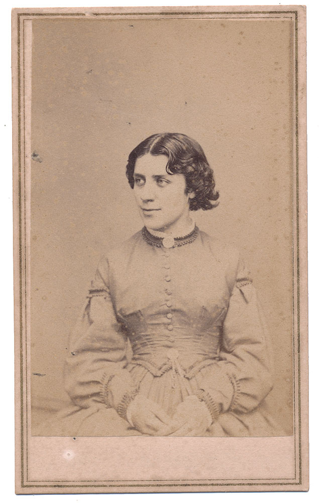 CDV OF ANNA DICKINSON — Horse Soldier