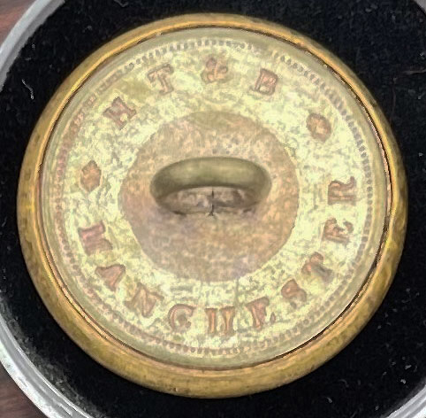 CONFEDERATE ENGINEER'S COAT BUTTON — Horse Soldier