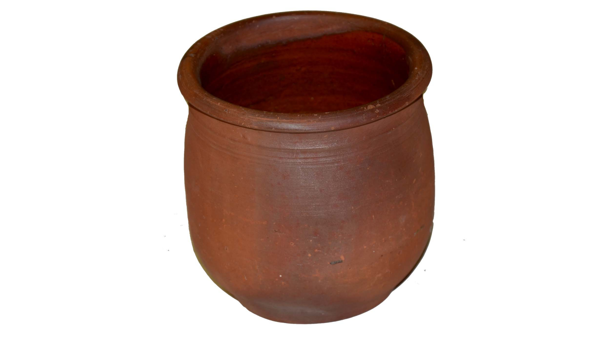REDWARE POT, MARKED H. UTZ & SON OF YORK COUNTY, PA — Horse Soldier