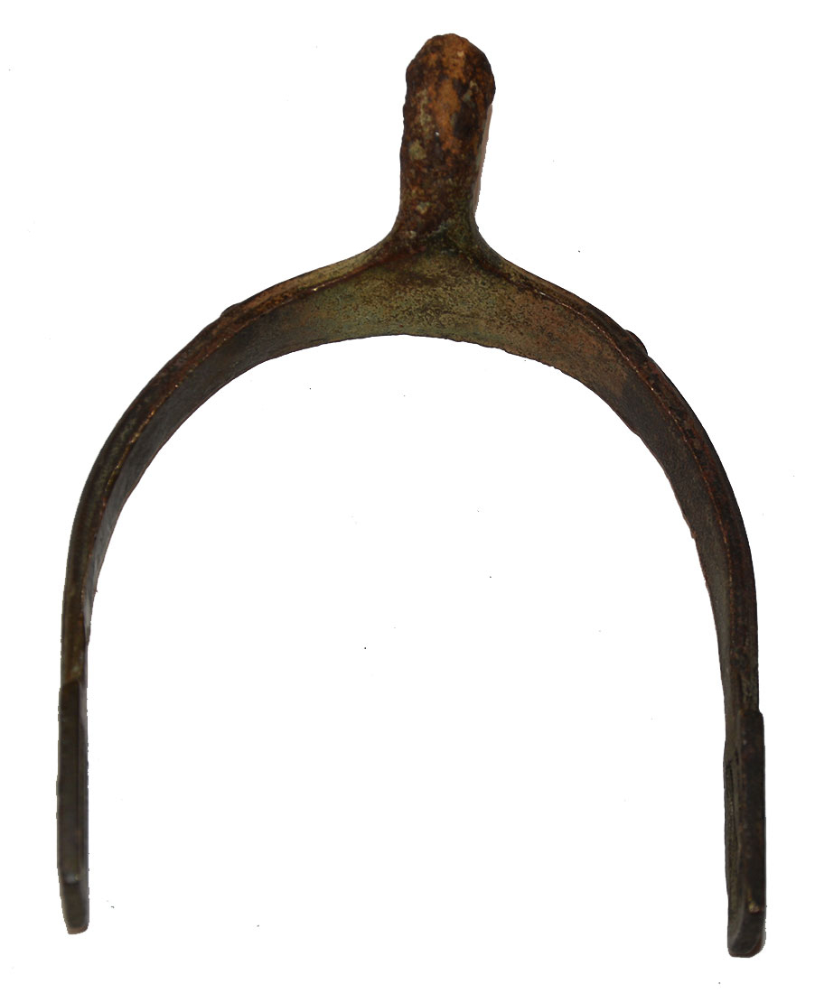 U.S. CIVIL WAR OFFICER'S SPUR – RUMMEL FARM, EAST CAVALRY FIELD ...