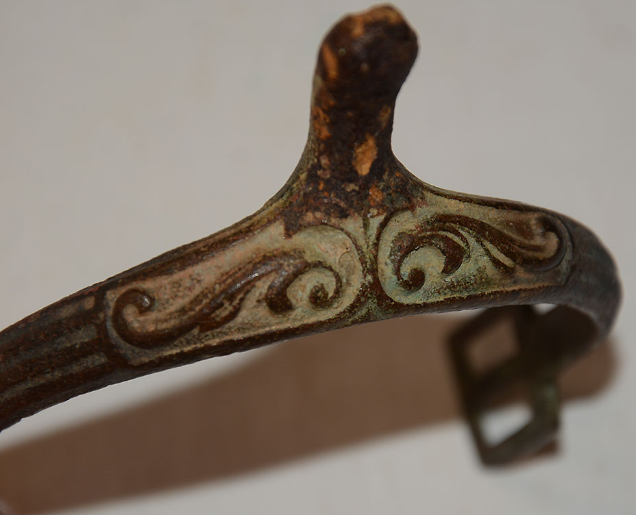 U.S. CIVIL WAR OFFICER'S SPUR – RUMMEL FARM, EAST CAVALRY FIELD ...