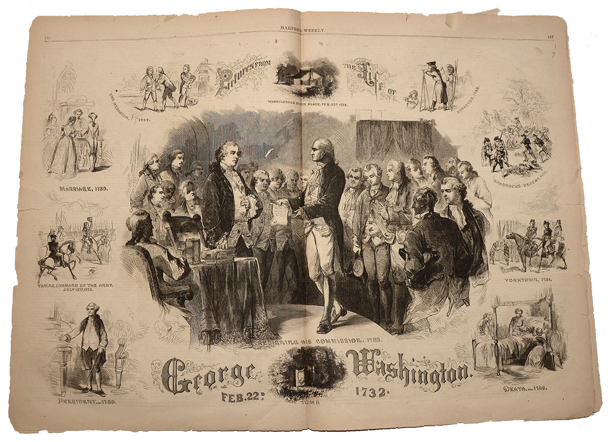HARPER’S WEEKLY—COLT ARMORY FIRE--FEBRUARY 27, 1864 — Horse Soldier