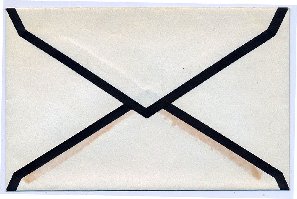 PRESIDENT ABRAHAM LINCOLN MOURNING COVER / ENVELOPE — Horse Soldier