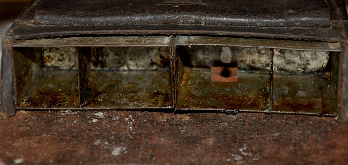 P1861 CARTRIDGE BOX – LONGLEY AND CO. 1862 — Horse Soldier