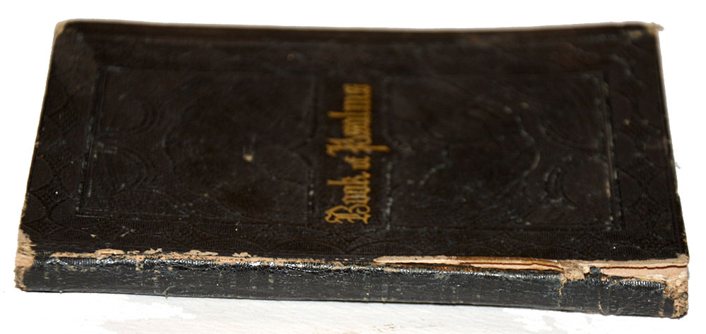 1864 BOOK OF PSALMS – AMERICAN BIBLE SOCIETY — Horse Soldier