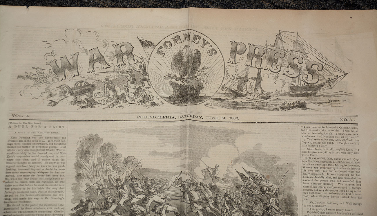 WAR PRESS - FORNEY'S, JUNE 14, 1862 — Horse Soldier