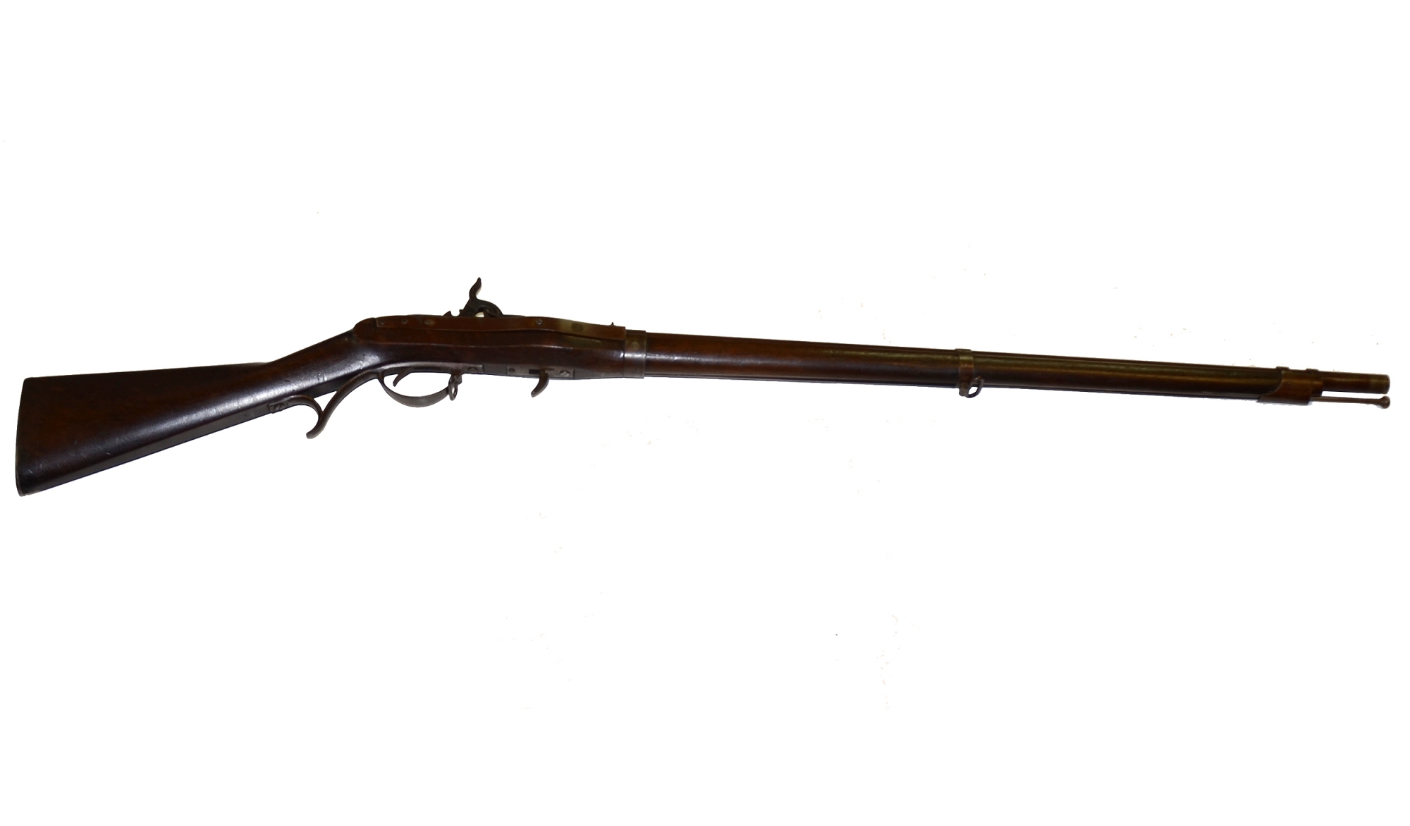 HALL’S M1819 HARPERS FERRY PERCUSSION RIFLE DATED 1838 — Horse Soldier