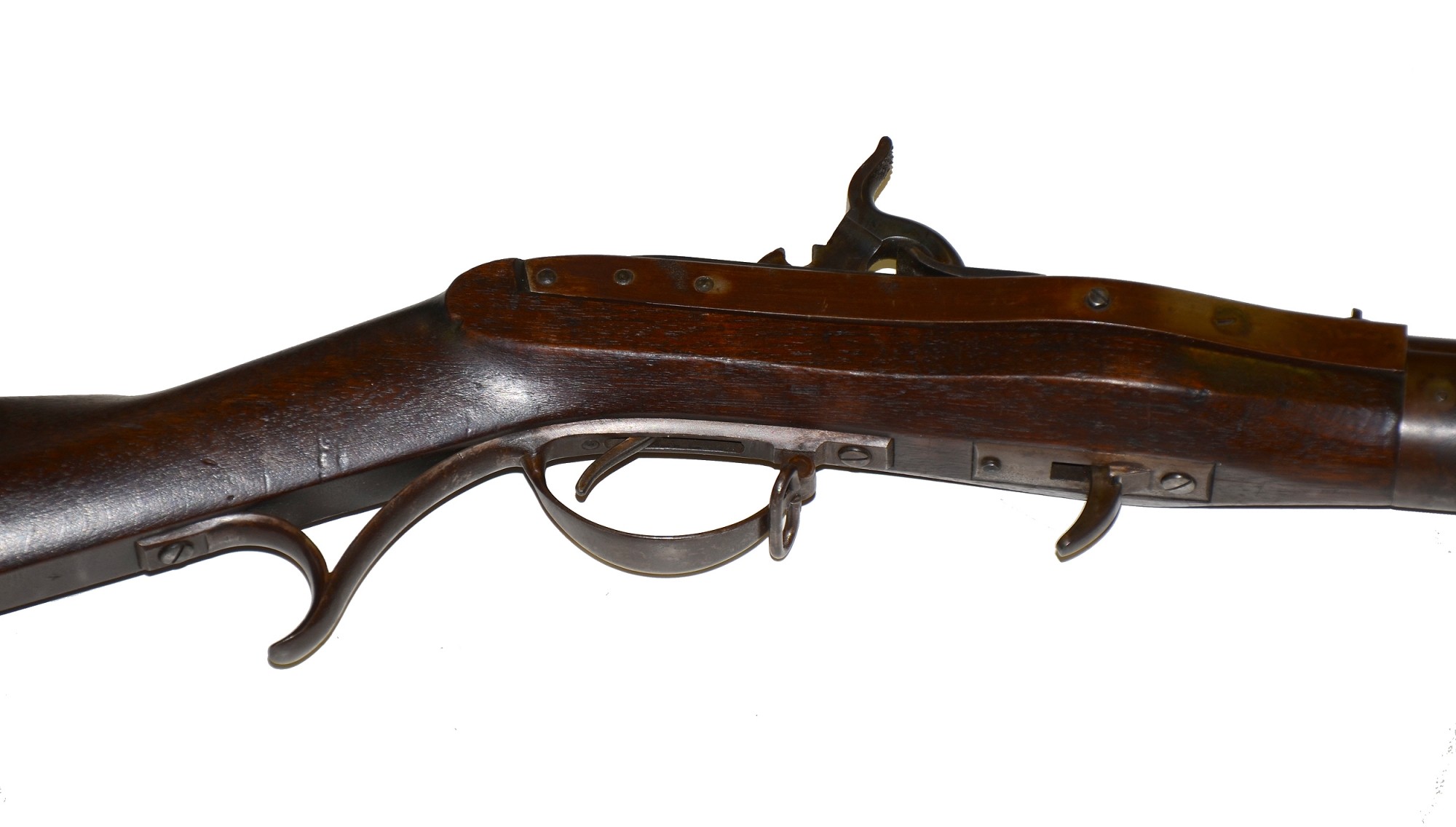 HALL’S M1819 HARPERS FERRY PERCUSSION RIFLE DATED 1838 — Horse Soldier