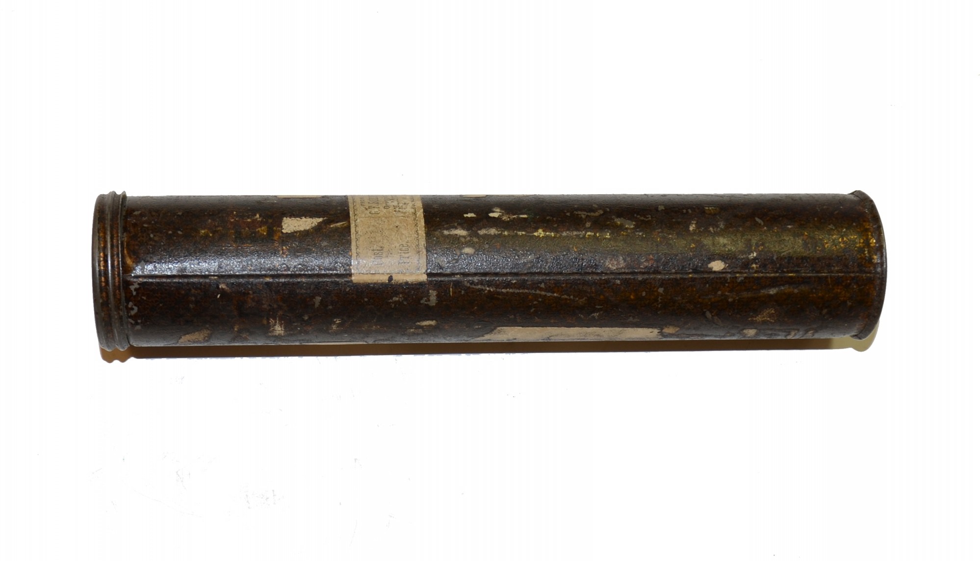 NINETEENTH CENTURY DRUG TIN — Horse Soldier