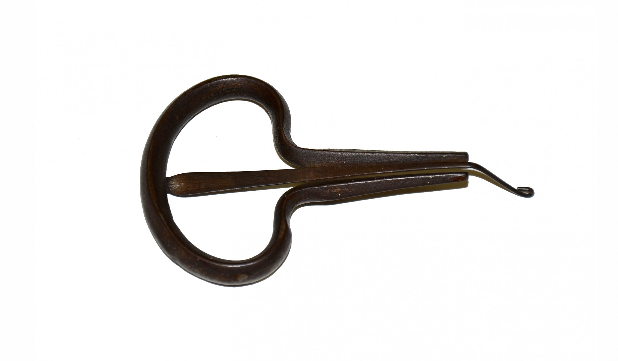 LARGE 19TH CENTURY MOUTH HARP OR JAW’S HARP — Horse Soldier