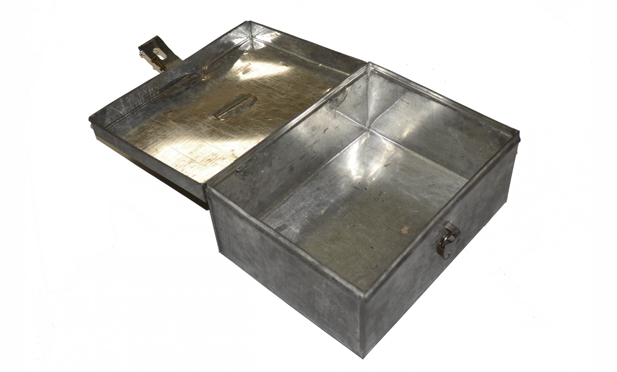 CIVIL WAR PERIOD TIN LETTER BOX — Horse Soldier