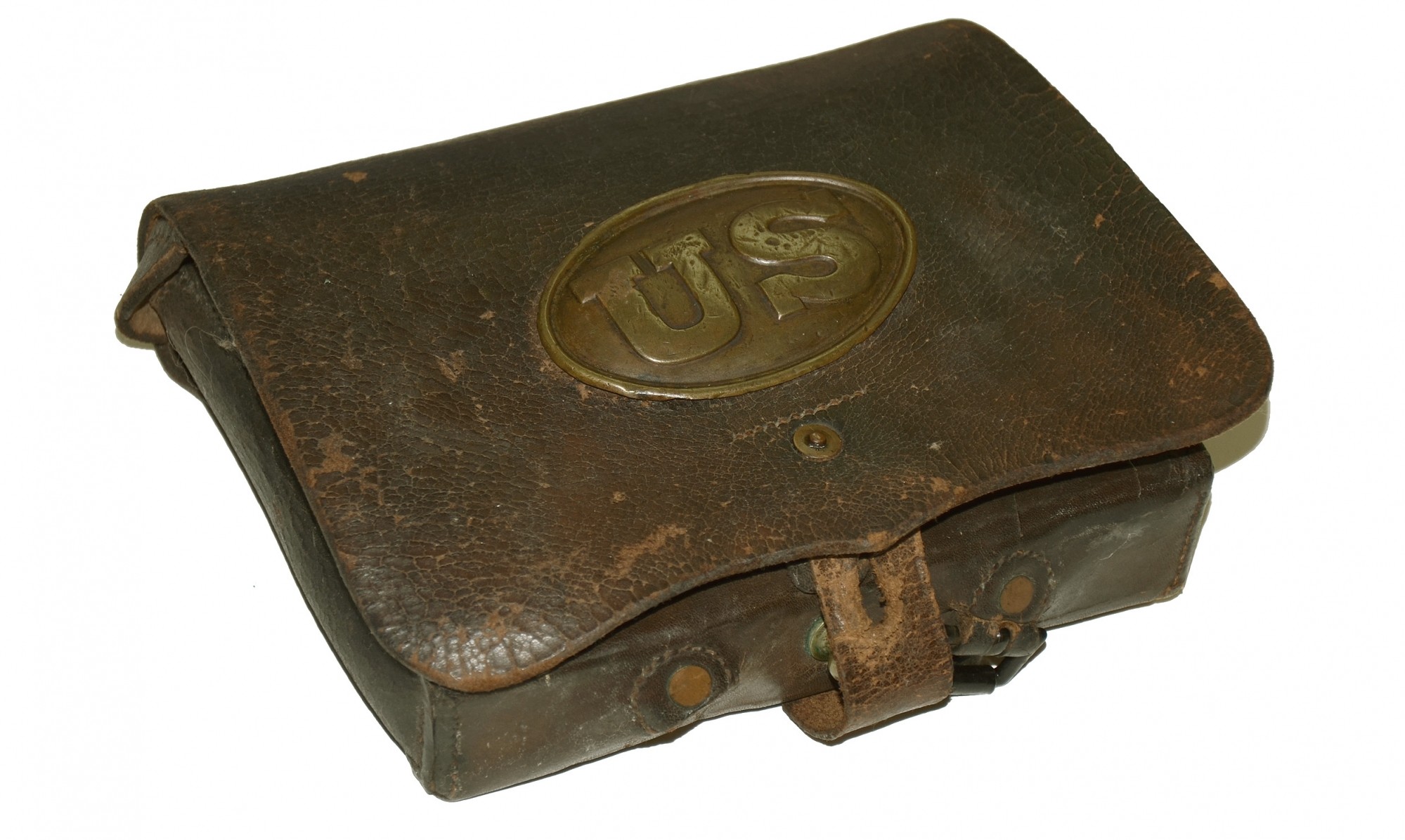 US PATTERN 1861 .58 CALIBER CARTRIDGE BOX — Horse Soldier