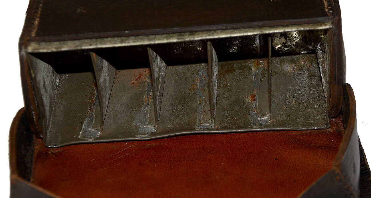 PATTERN 1860 ENFIELD CARTRIDGE BOX WITH SLING – ISAAC & CAMPBELL ...