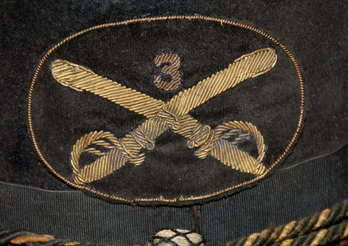 SPECTACULAR IDENTIFIED CAVALRY OFFICER'S SLOUCH HAT – GEORGE W. STARR ...