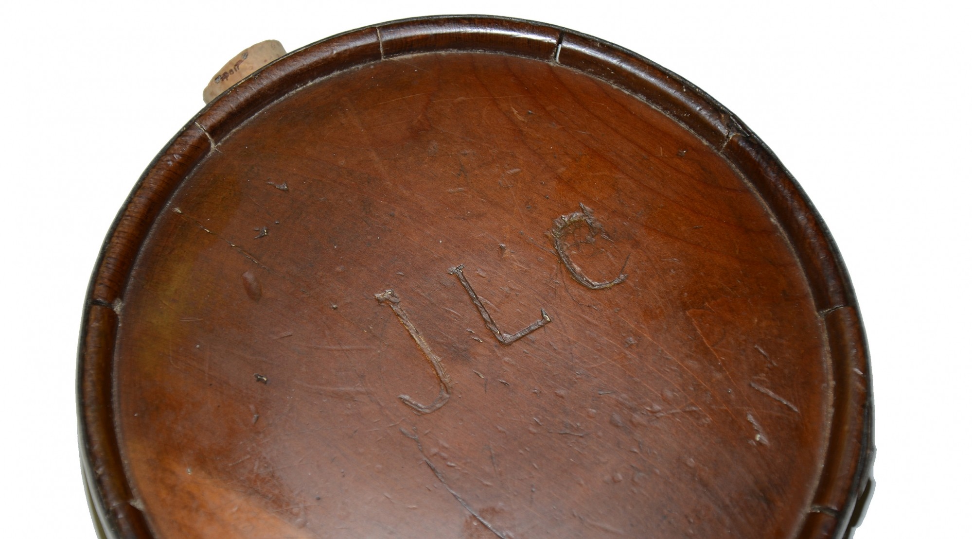 CAPTURED CONFEDERATE WOOD DRUM CANTEEN ID’D TO SGT. RICHARD WHITMOYER ...