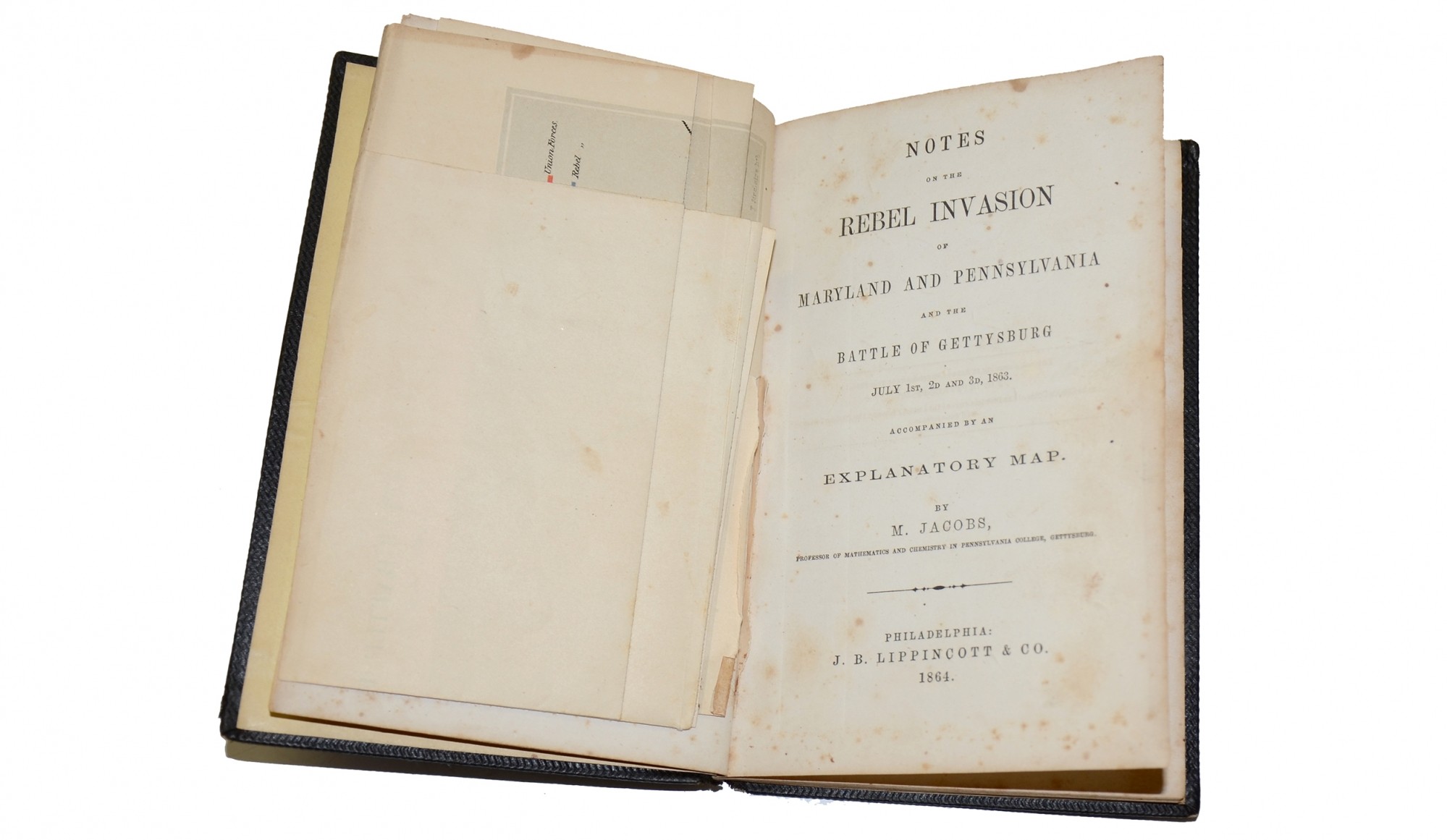 1864 BOOK ON THE GETTYSBURG CAMPAIGN — Horse Soldier