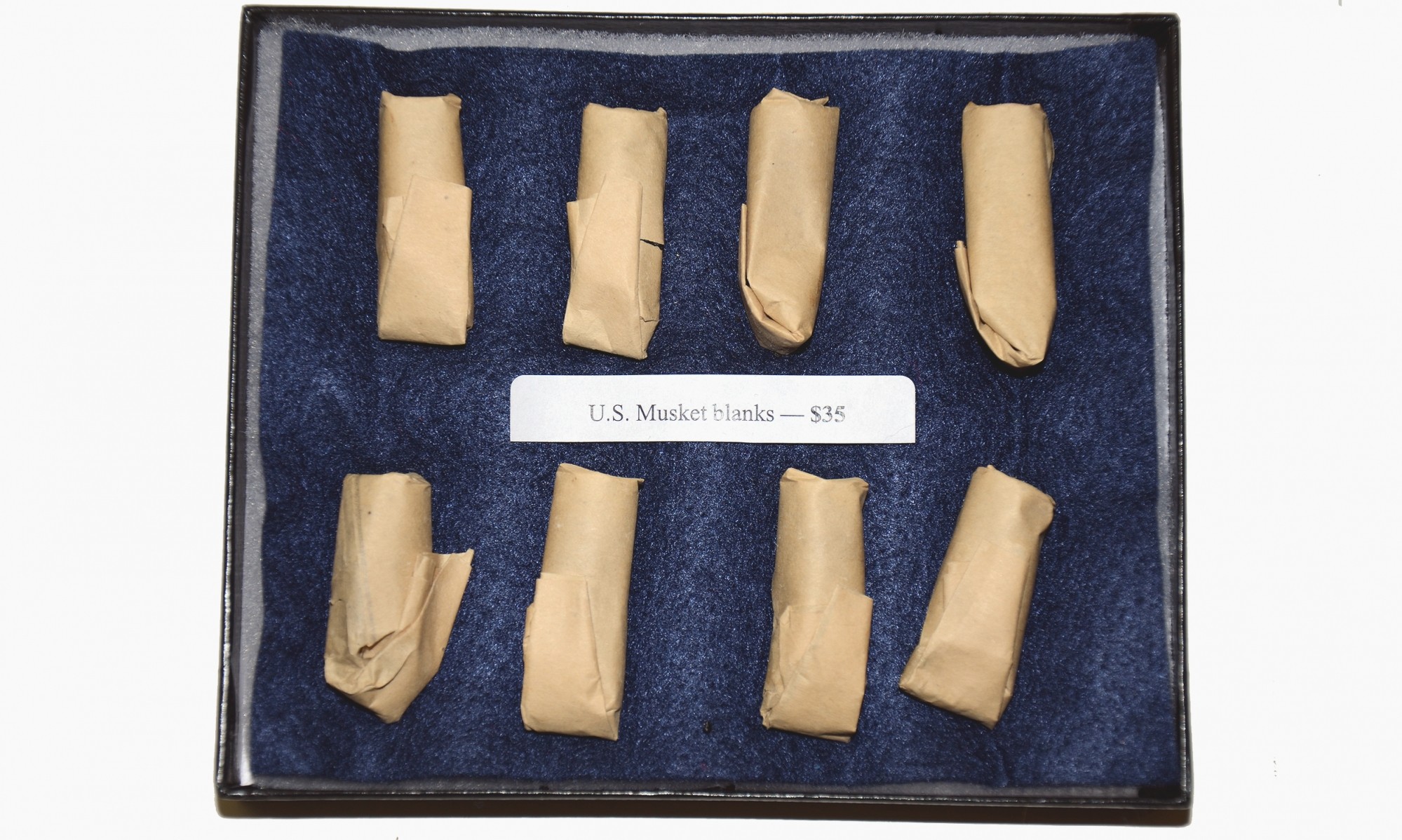 BLANK US .58 CAL. MUSKET CARTRIDGES — Horse Soldier