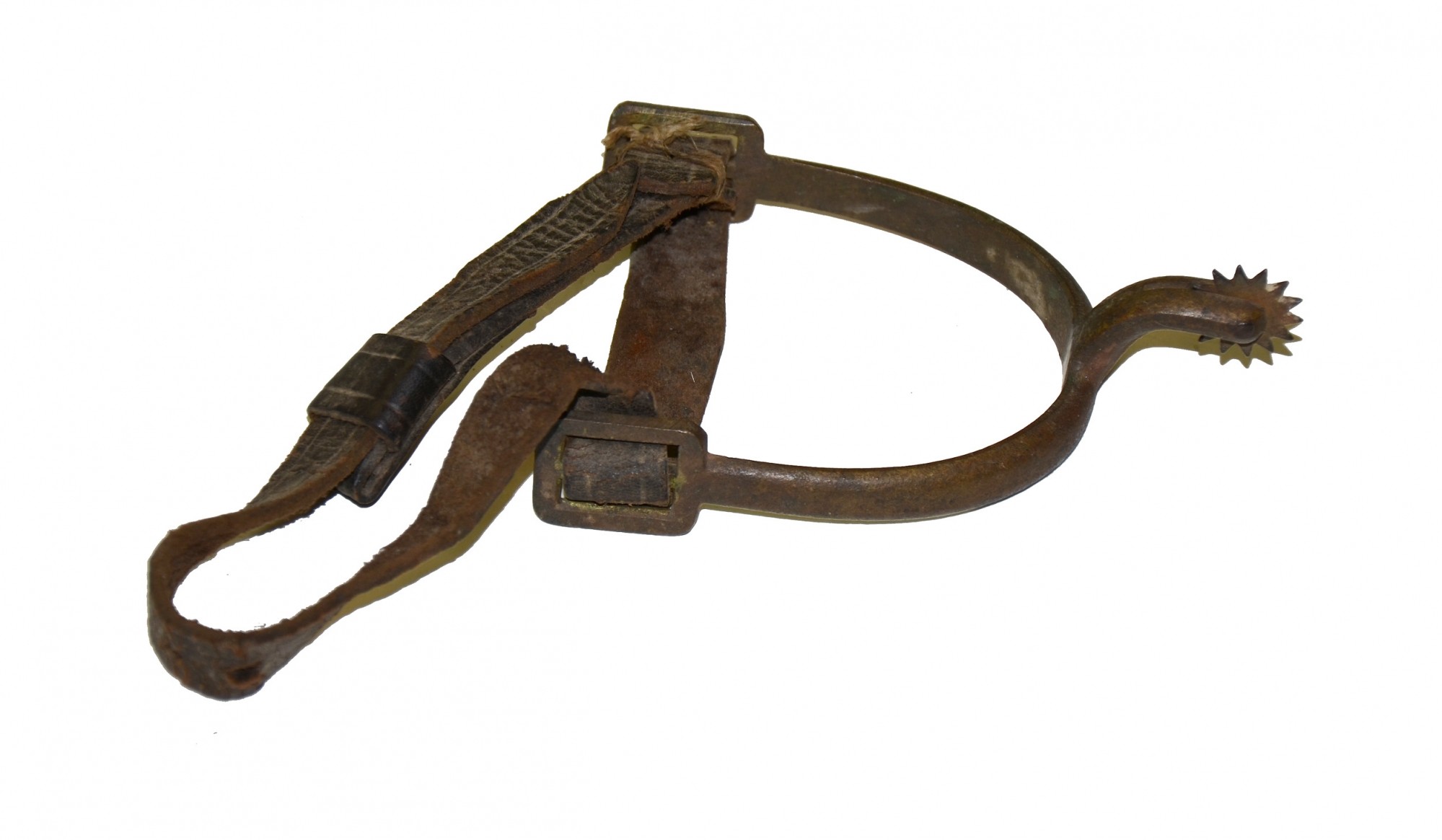 SINGLE BRASS US CAVALRY SPUR — Horse Soldier