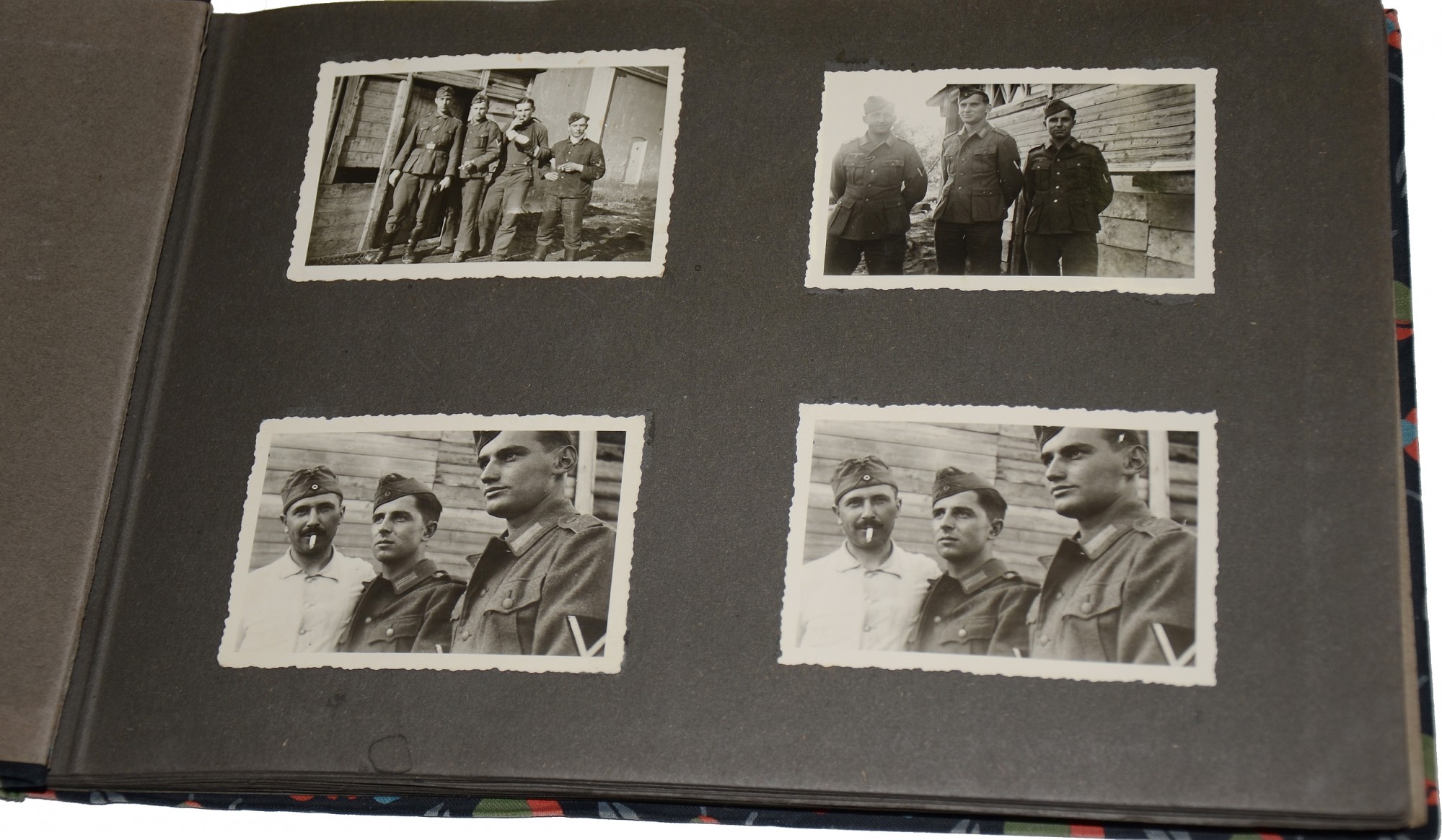 WORLD WAR TWO GERMAN PIONEER BATTALION PHOTO ALBUM — Horse Soldier