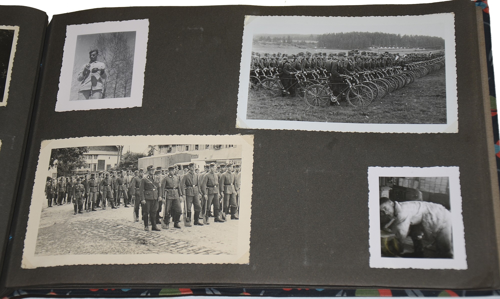 WORLD WAR TWO GERMAN PIONEER BATTALION PHOTO ALBUM — Horse Soldier